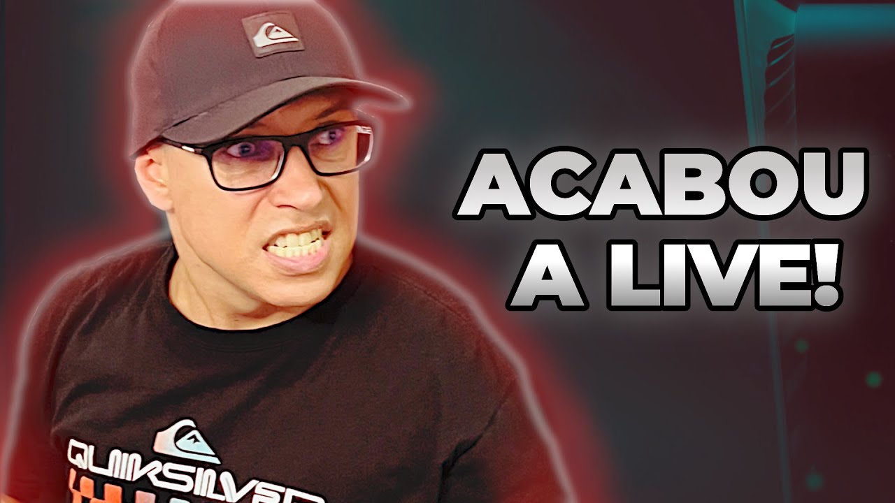 ACABOU A LIVE! - YouTube