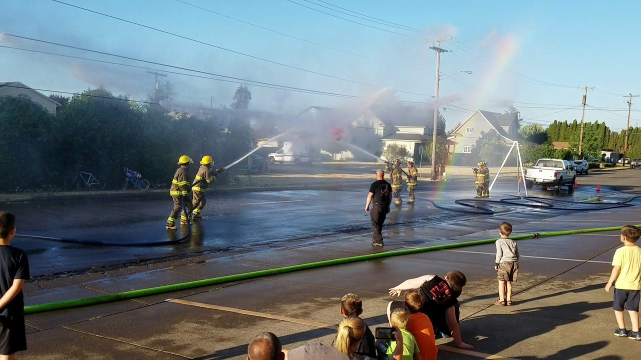 Waterball Death Match Aumsville Rural Fire Department - YouTube