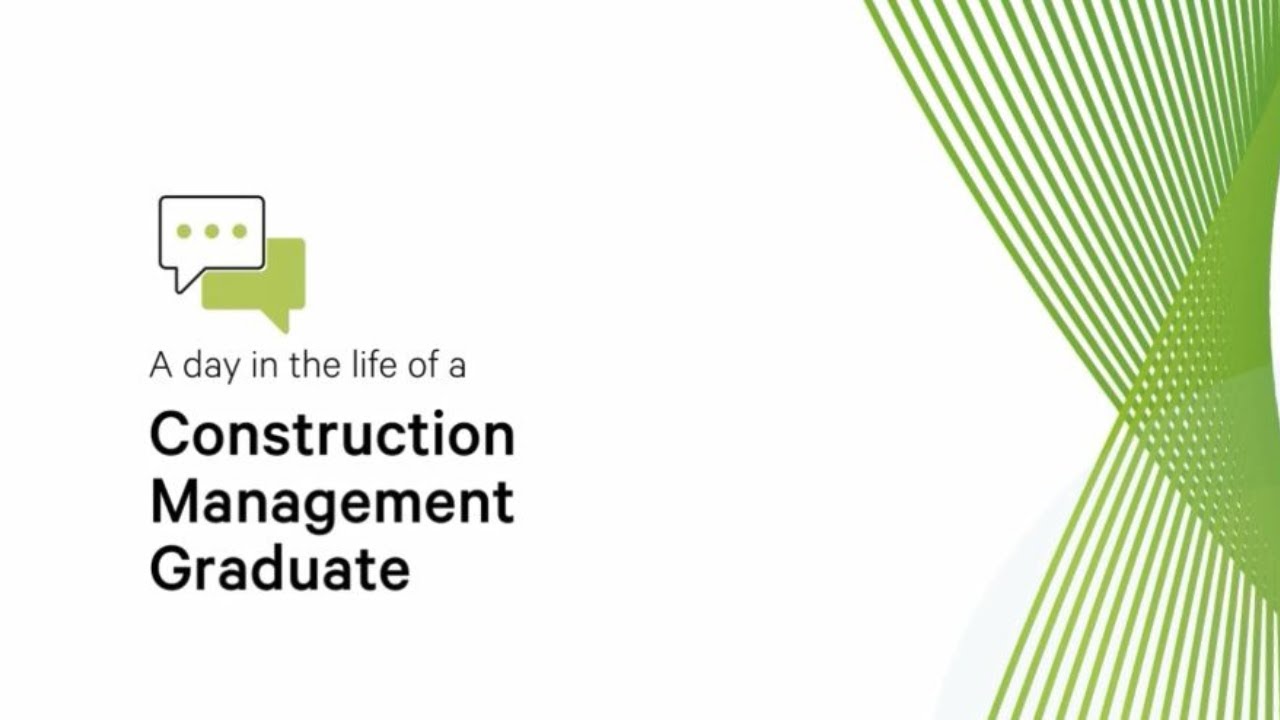 A day in the life - Construction Management Graduate - YouTube