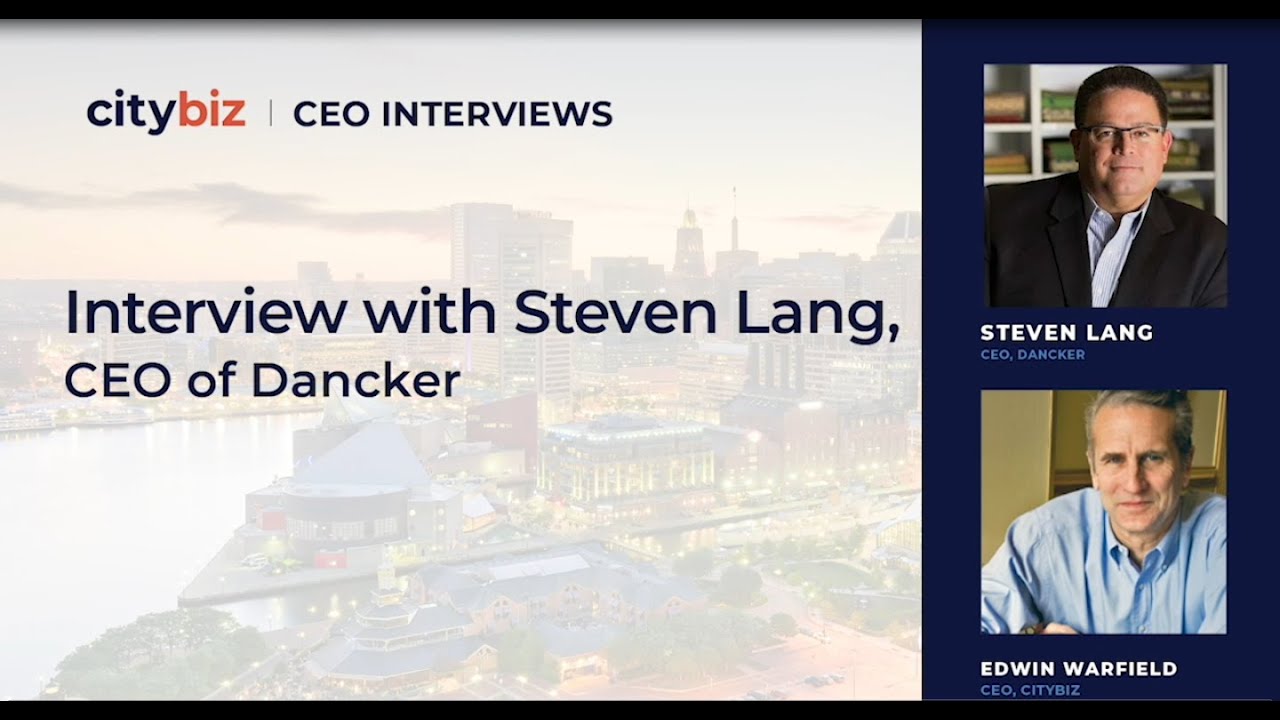 Citybiz Interview: Steven Lang, President & CEO of dancker - YouTube