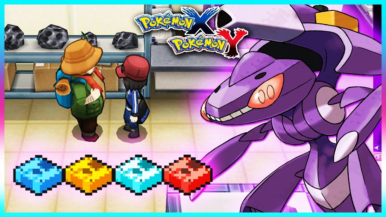 Pokemon X & Y - How to Get Genesect Drives - YouTube