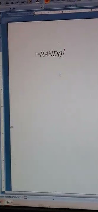 Automatically Insert Text with AutoText in word - YouTube