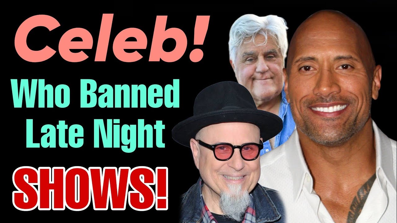3 Celebrities Who Were Banned From Late Night Shows ! - YouTube