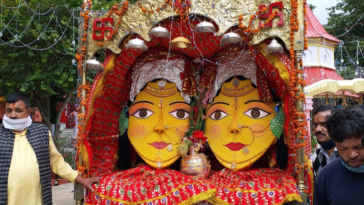 Maa Nanda devi Pooja in nanital - YouTube