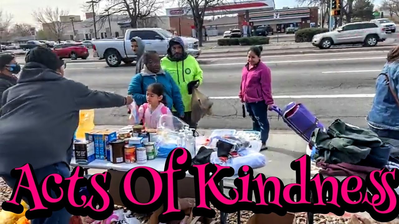 Acts Of Kindness/Feeding And Clothing Those In Need - YouTube