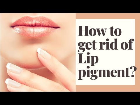 How to get rid of lip pigmentation ? Naturally - YouTube
