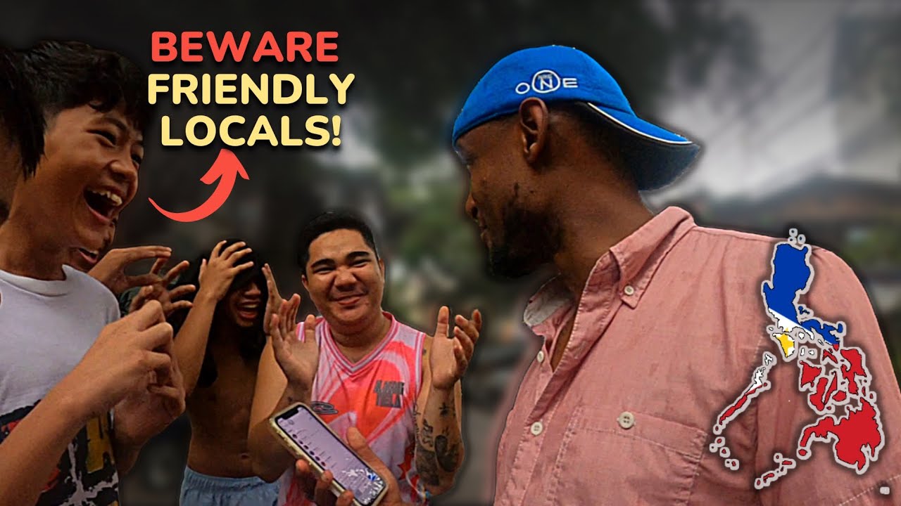 The OVERLY FRIENDLY Filipino Locals of Manila!! 🇵🇭 - YouTube