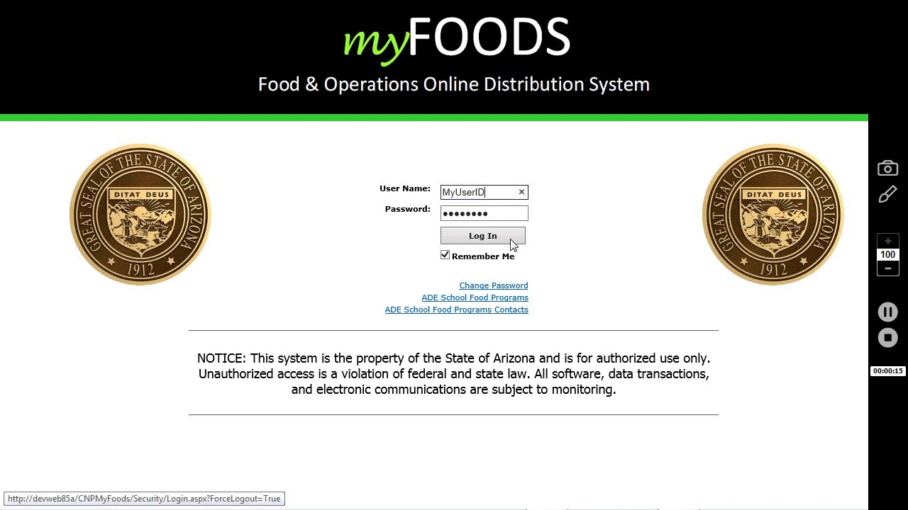 MyFoods Agency Ordering Portal Tutorial (Arizona) - YouTube