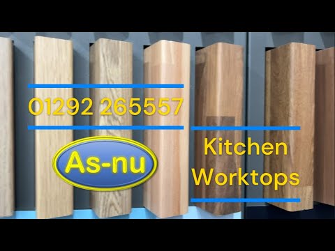 Changing Your Kitchen Worktops - Call 01292 265557. - YouTube
