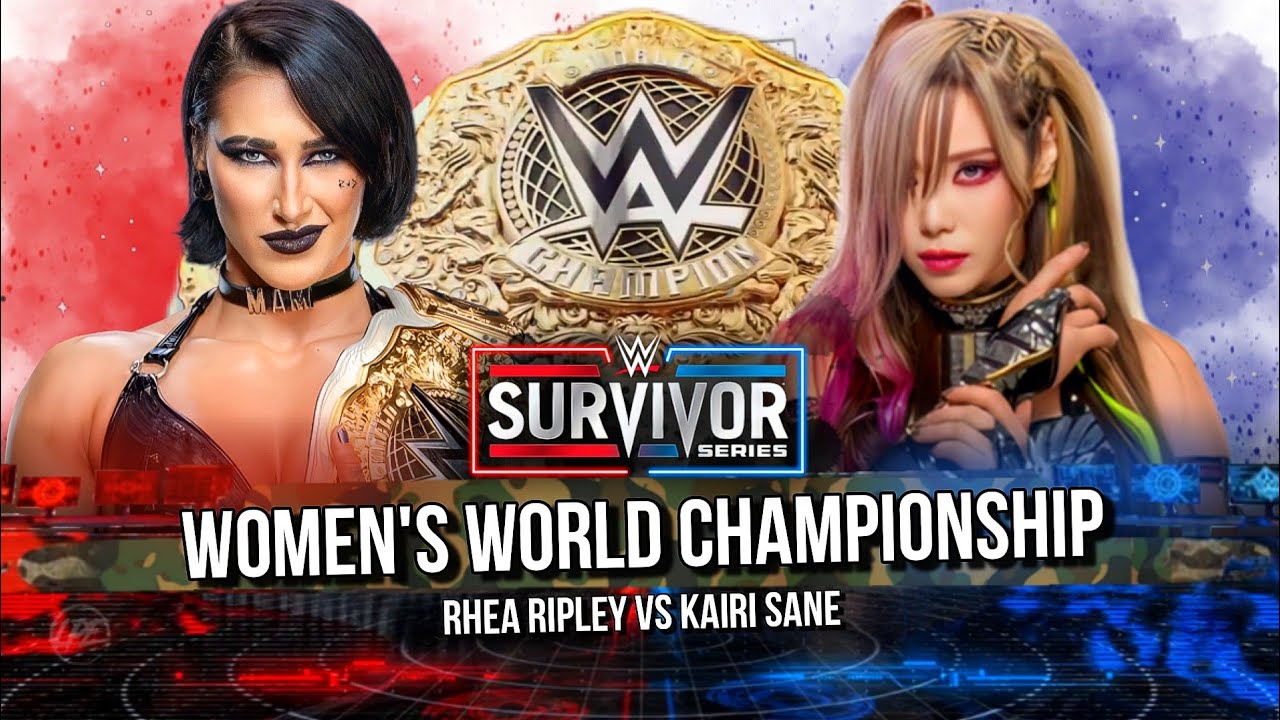 WWE 2K23 - Rhea Ripley Vs Kairi Sane - Women's World Championship | WWE ...