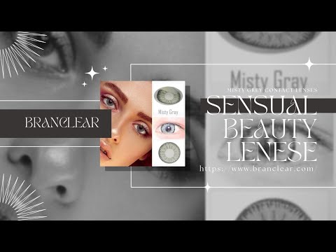 misty grey contact lenses