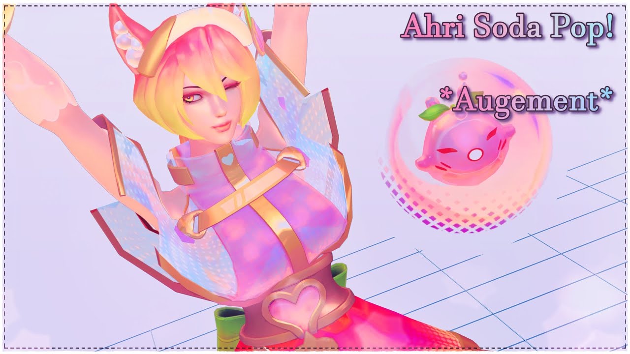 MMD - Ahri Soda POP (Augement) + Model DL - YouTube