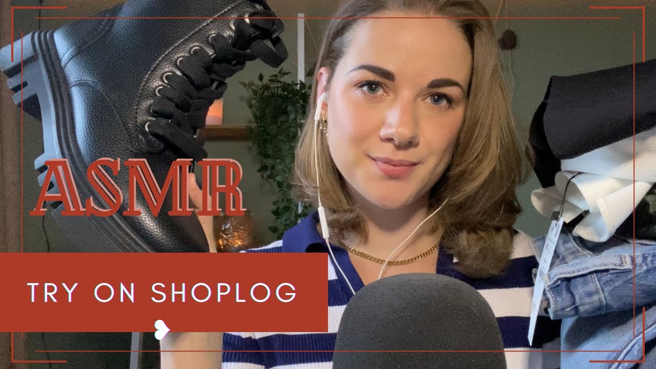 ASMR | ☆ Try-on shoplog ☆ | Zara, Primark & Van Haren | Dutch | ASMaRja ...