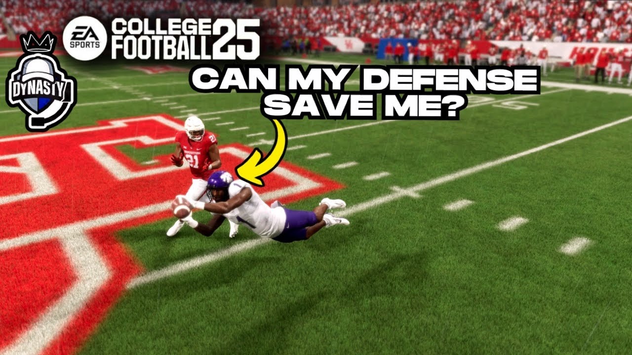 CFB 25 TCU Online Dynasty Can My Defense Come Up Big In A RAIN GAME ...