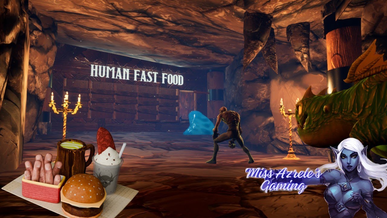 Human Fast Food Demo Monsters deserve good food too! - YouTube