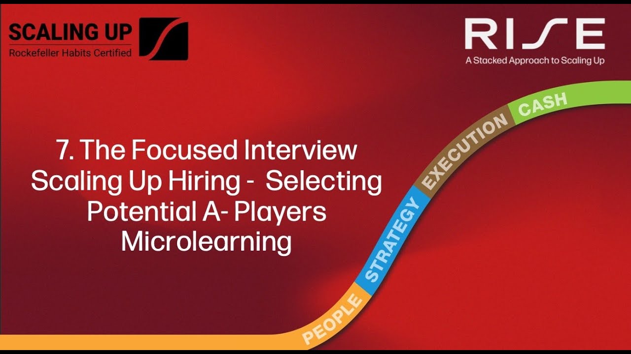 Lesson 7: The Focused Interview - YouTube