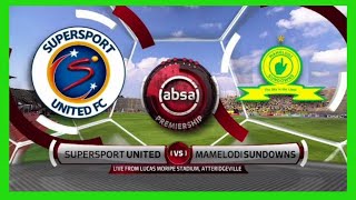 🔴LIVE: SUPERSPORT UNITED VS MAMELODI SUNDOWNS - PRE MATCH ANALYSIS ...