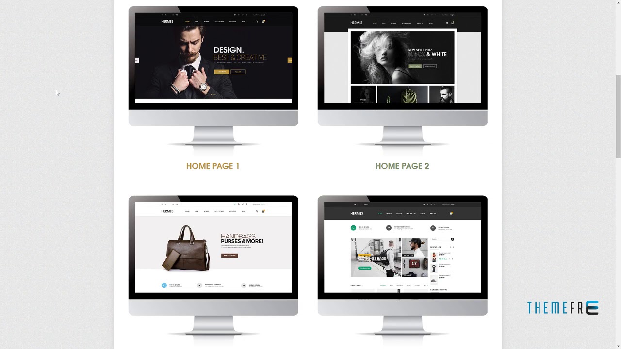 Hermes - Multi-Purpose Premium Responsive WordPress Theme Came - YouTube