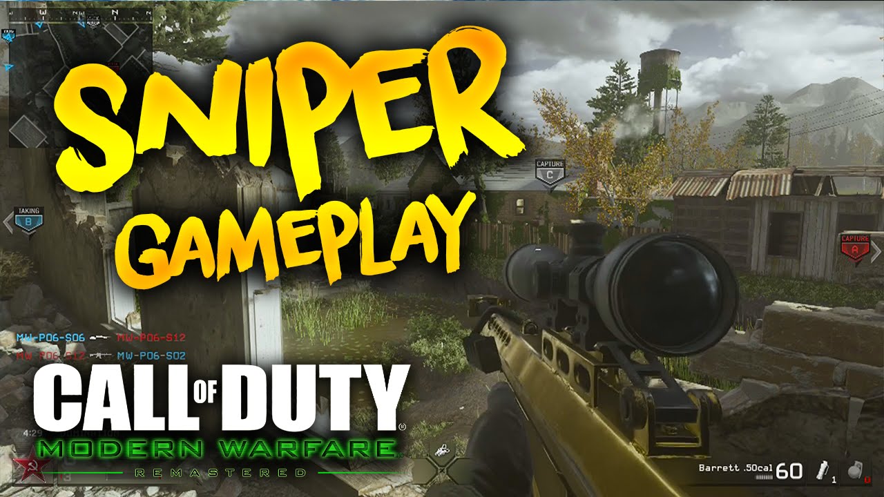 Call of Duty: Modern Warfare Remastered Sniping/Sniper Multiplayer ...