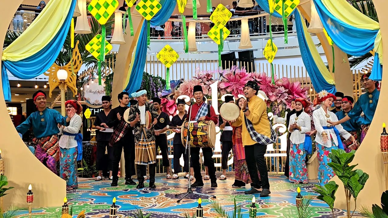 RAYA PERFORMANCE At Queensbay Mall, Penang [4K] - YouTube