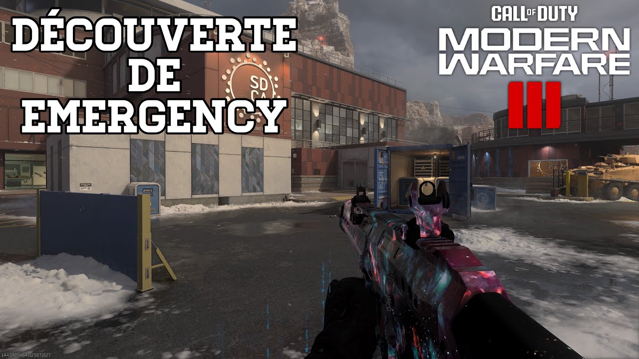 COD MWIII | DÉCOUVERTE DE LA NOUVELLE MAP EMERGENCY - YouTube