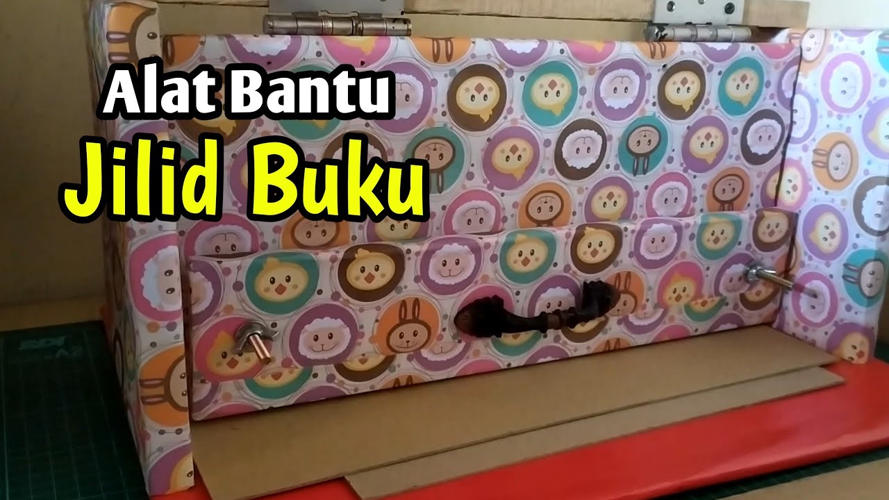 TUTORIAL MEMBUAT ALAT BANTU JILID BUKU SEDERHANA - YouTube