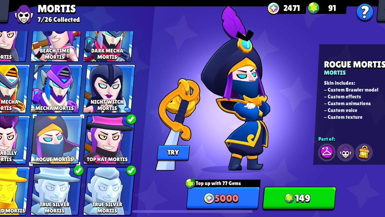 Buying Rogue Mortis skin for 300 subs!! - YouTube