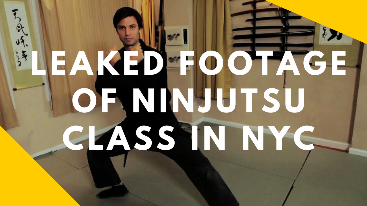 忍術 LEAKED Footage of NYC Ninjutsu Basics Class! - YouTube