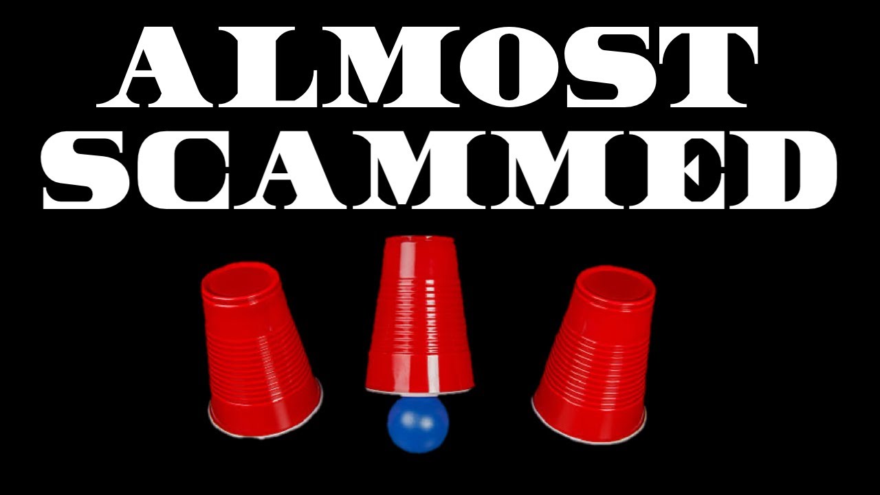 Shell Game Scam Almost Got Scammed By The 3 Cup Street Game | Vlog 13 ...
