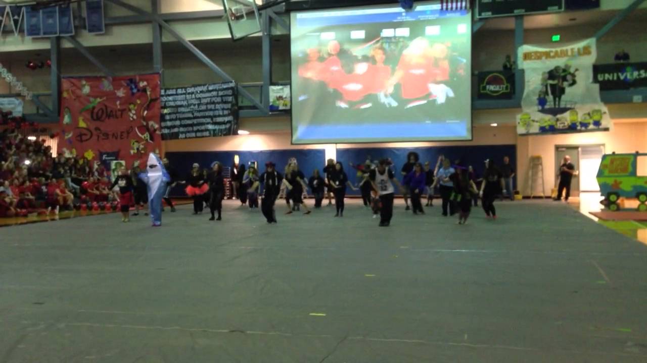 Chugiak High School WACKO 2016 staff dance skit - YouTube