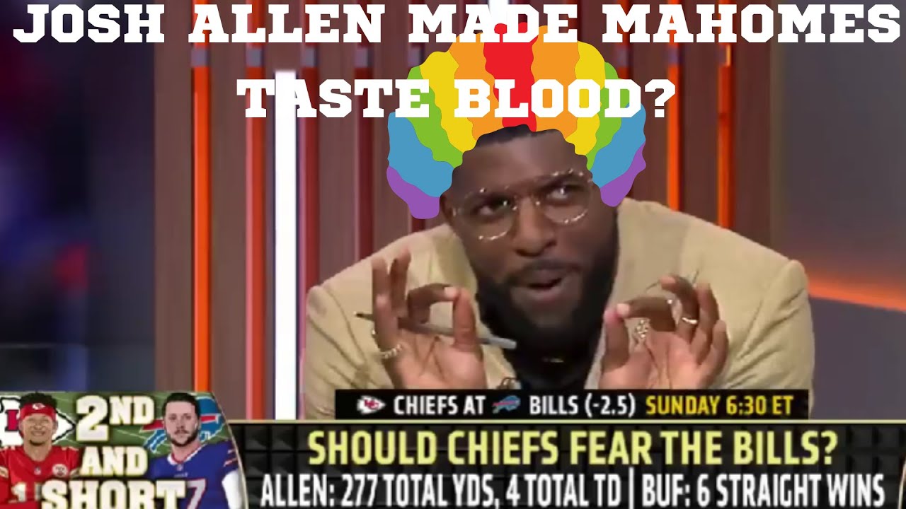 Emmanuel Acho Bad Patrick Mahomes and Chiefs take 👀 Chiefs vs Bills ...