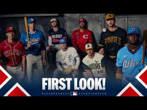 FIRST LOOK: New 2026 MLB City Connect uniforms revealed! (BTS at Nike City Connect Photoshoot 📸)