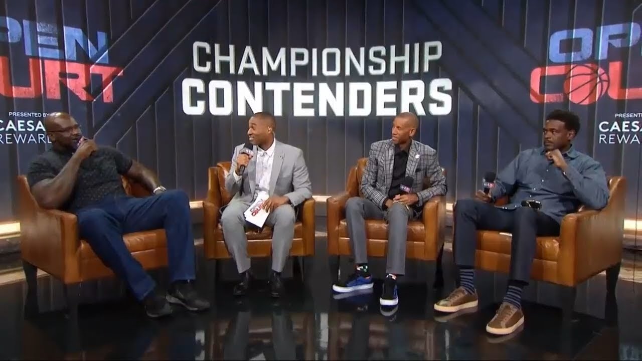 NBA OPEN COURT: Shaq, Chris Webber & Reggie Miller Preview The 2019 ...