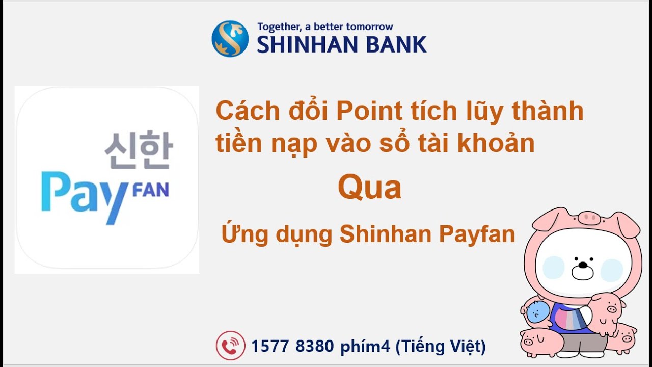 #23 Đổi Point thành tiền nạp vào tài khoản//Payfan//포인트전환신청방법/신한페이판 ...