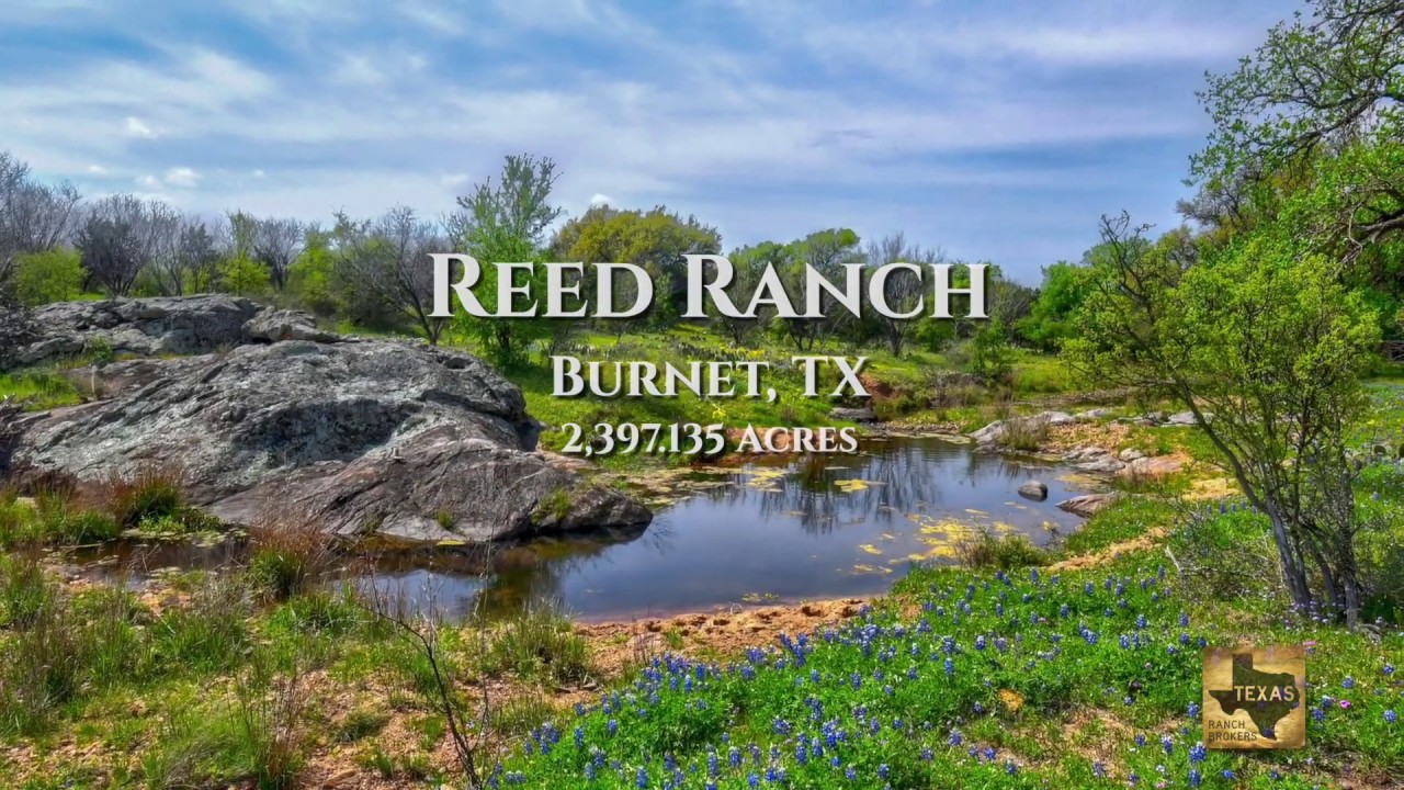 REED RANCH, Burnet, TX - YouTube