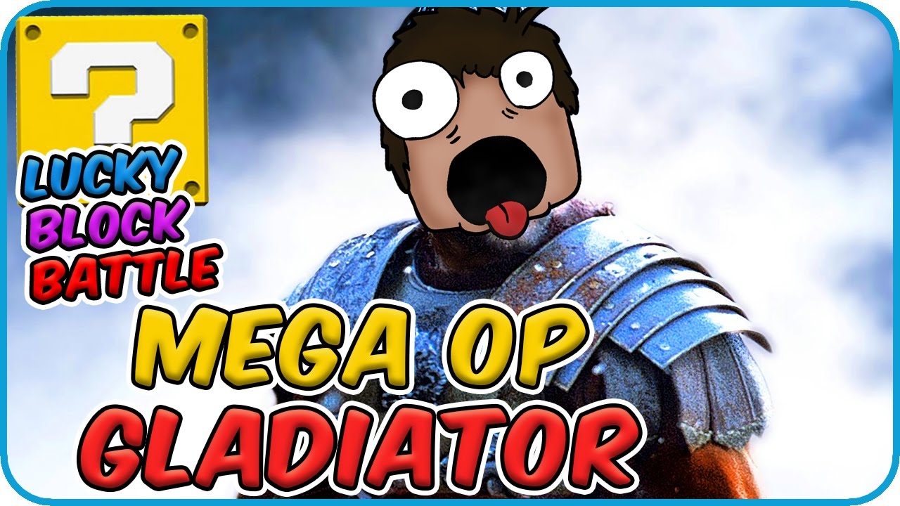 OP GLADIATOR ARMOR | Minecraft LUCKY WALLS | earliboy - YouTube