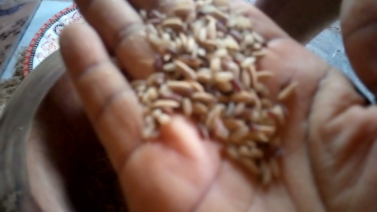Remove Rice Skin Without Machine. - YouTube