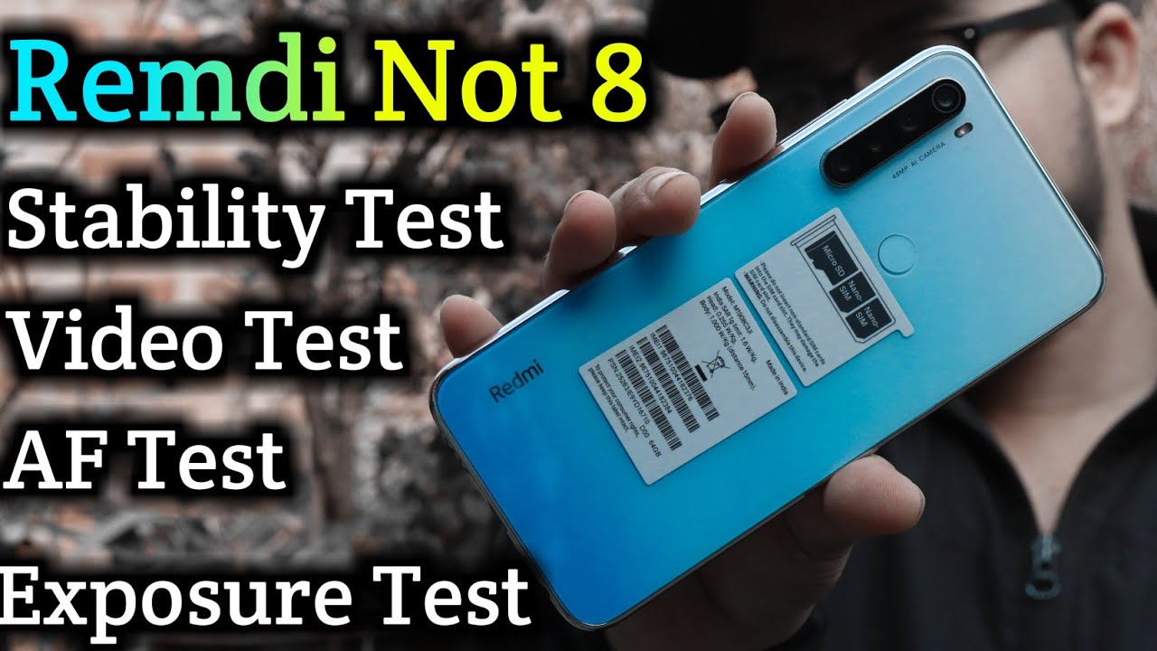 Xiaomi Redmi Note8 Camera Video Quality Test | CameraVideo Stability ...
