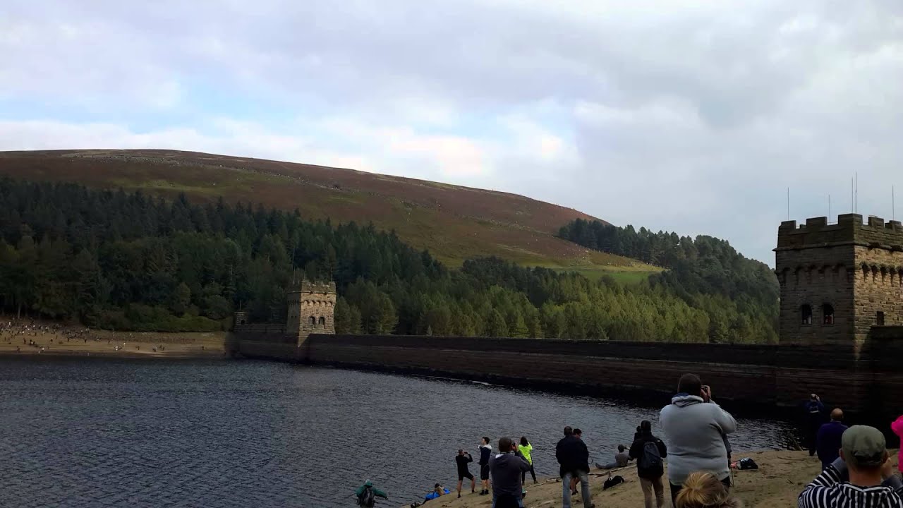 Two lancaster fly over derwent dam 2 - YouTube
