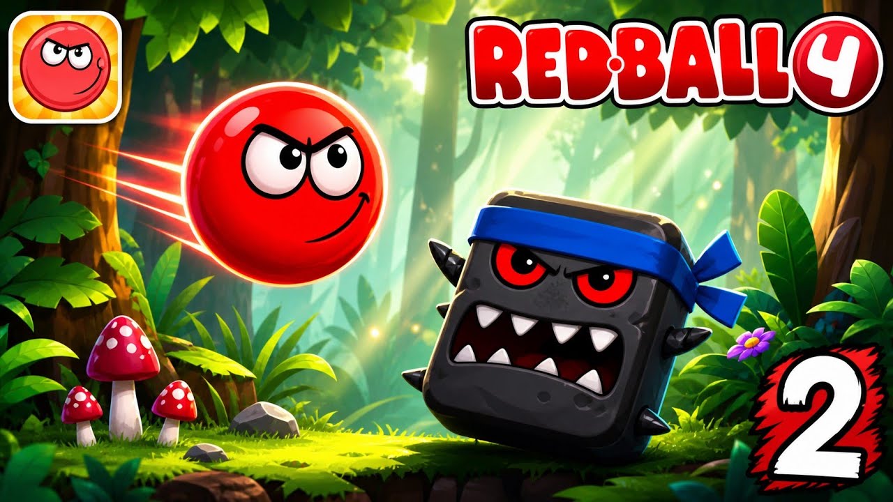 Red Ball 4 Chapter 2 Deep Forest Gameplay Walkthrough Part - 2 (no ...