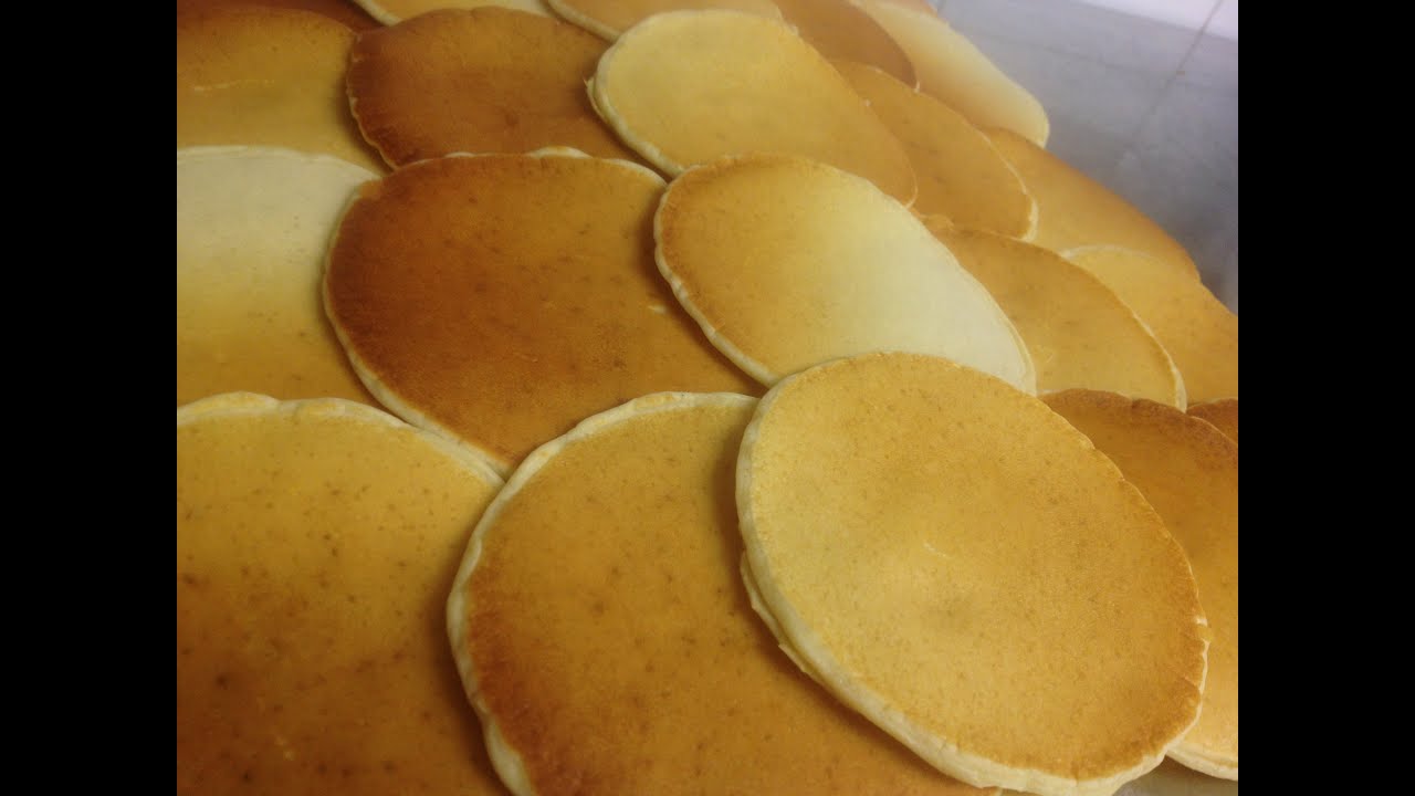 How to make - Pancakes | perfectly round - YouTube