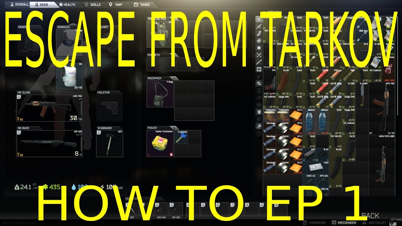 How to get the customs key Escape From Tarkov plus money farming - YouTube