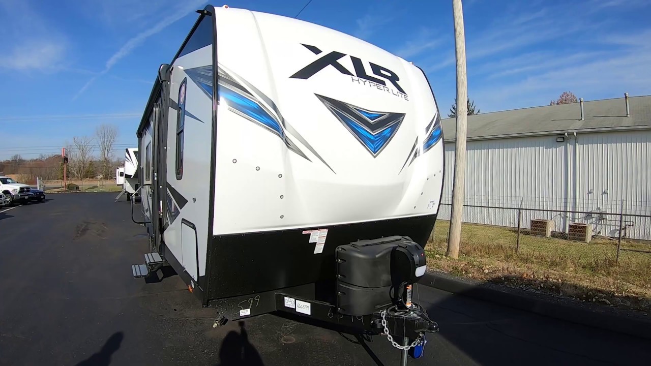 2020 Forest River XLR Hyper Lite 2414 Toy Hauler Travel Trailer Walk ...