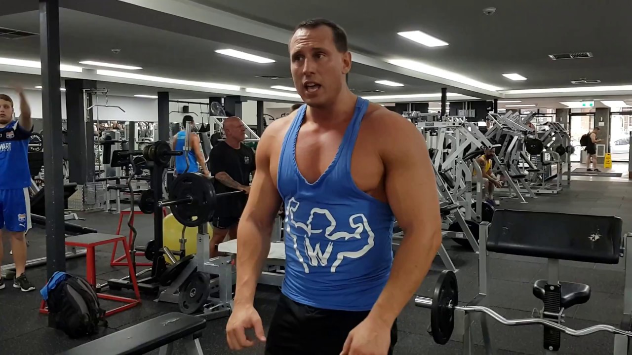 Wide Grip Upright Rows - YouTube