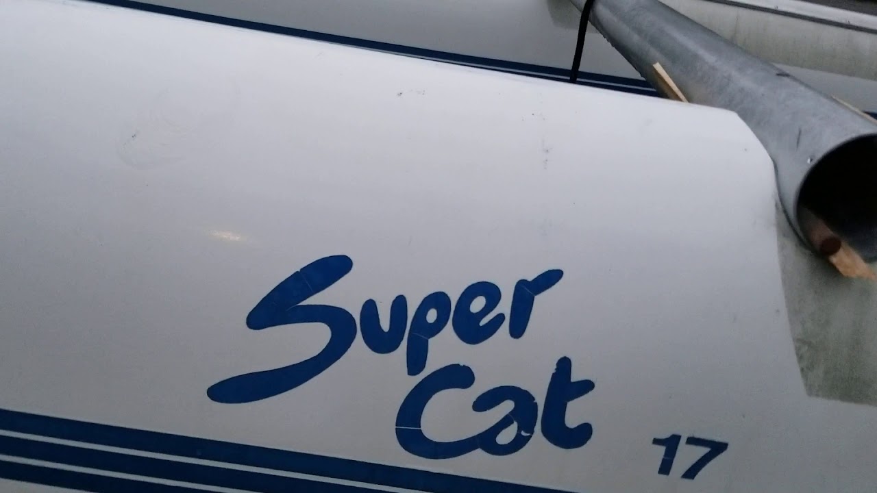 Boston Whaler Supercat 17 remove cross members - YouTube