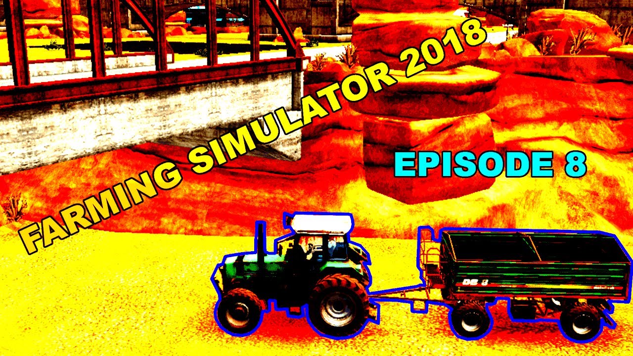 FS 18 | EPISODE 8 | Harvesting with new combine | TIME LAPSE - YouTube