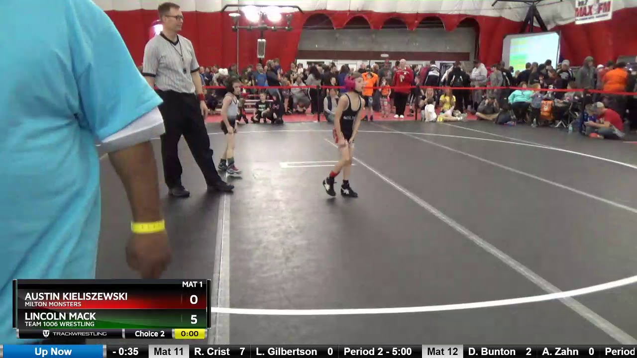 Bantam 49 Lincoln Mack Team 1006 Wrestling Vs Austin Kieliszewski ...