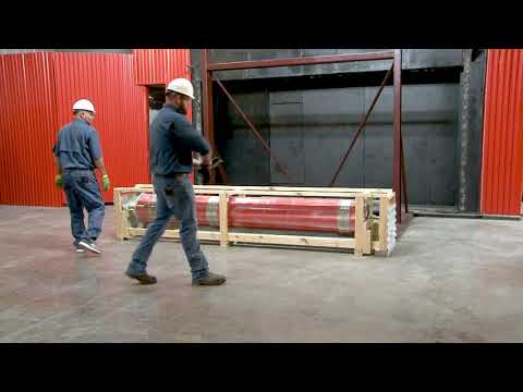 Mueller Roll Up Door - Safety - YouTube