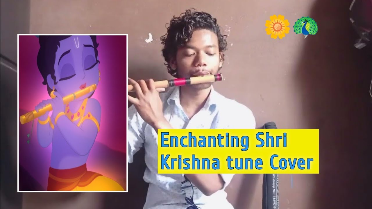 Enchanting Shri Krishna tune cover l by Komal Thakur l #flute #krishna ...