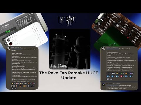 The Rake Fan Remake HUGE Update || HALLOWEEN 🎃 - Roblox - YouTube